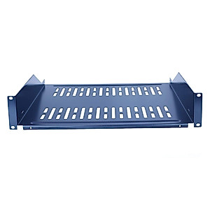 RAISING ELECTRONICS 19inch 2U Relay Rack Mount Cantilever Network Shelf 12inch Deep 40LBs Capacity