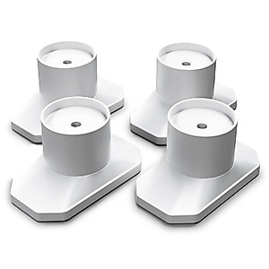 ICERO - Baby Gate Extender Wall Protector - Pressure Mounted Gates Extension Kit Extends 1.1-3.5 inches Child Safety Gates and Protect Walls & Doorways from Pet & Dog Gates - Work on Stairs,White