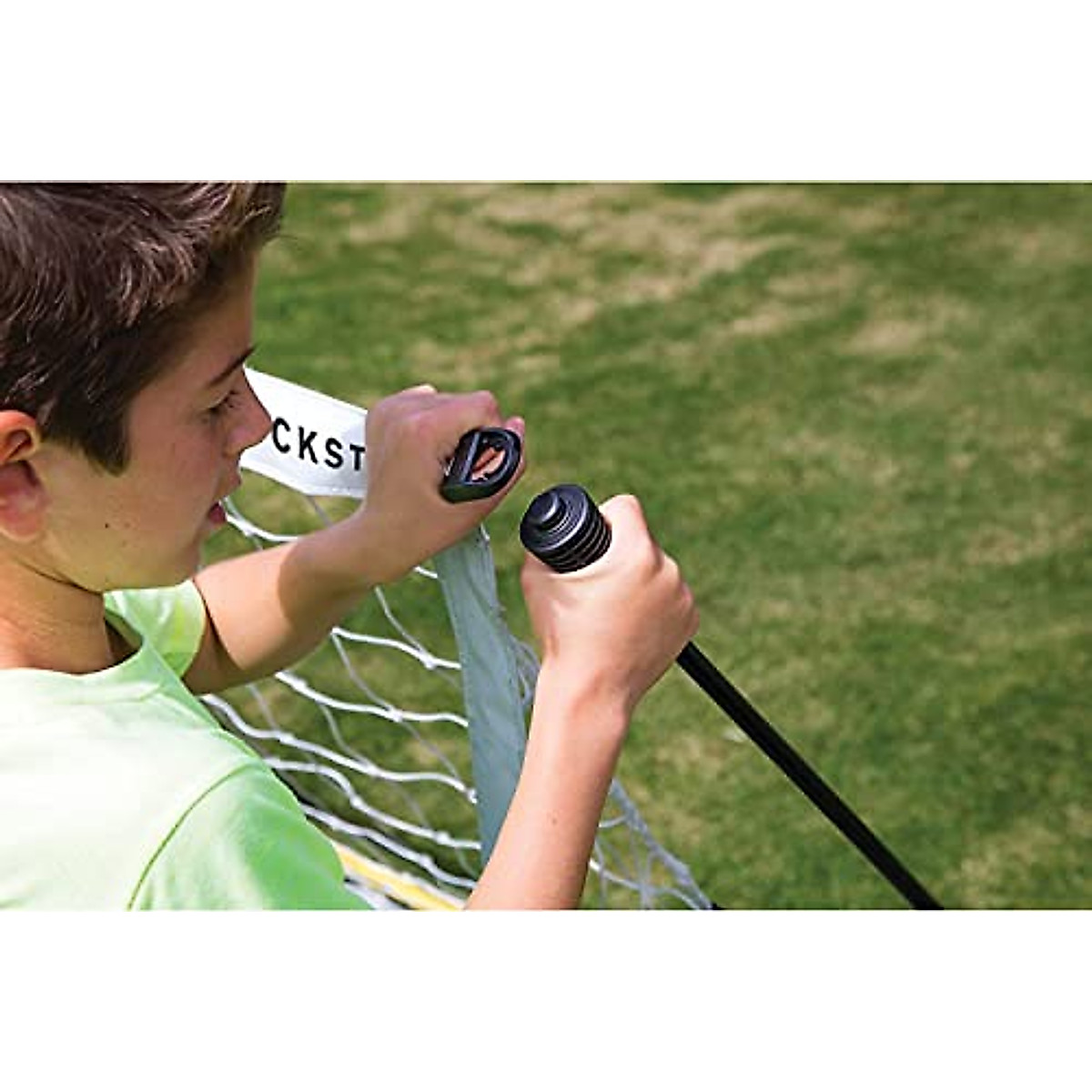 SKLZ Quickster Soccer Goal Portable Soccer Goal and Net, 12 x 6 Feet