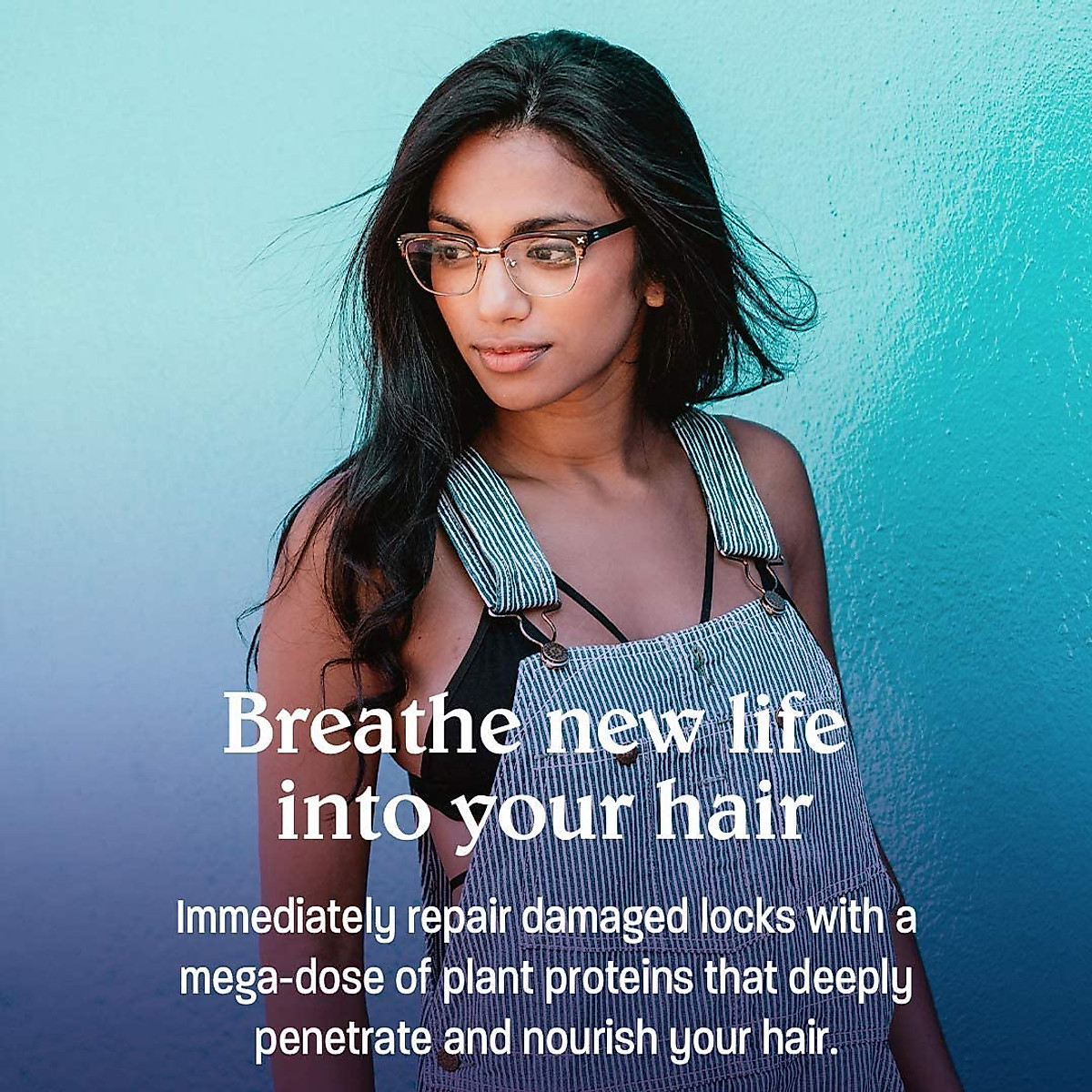 Malibu C Miracle Repair Hair Reconstructor with Cooling Menthol (1 Packet) - Nourishing Hair Repair Treatment for Weak, Damaged Strands - Scalp Invigorating Hair Care