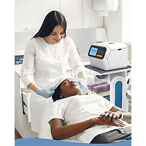 Professional Medical Trolley Cart with Wheels Mobile Ultrasound Cart Beauty Storage Utility Cart Rolling Cart with Drawer for Home Bedroom Salon Lab Hospital Dental Office Clinic