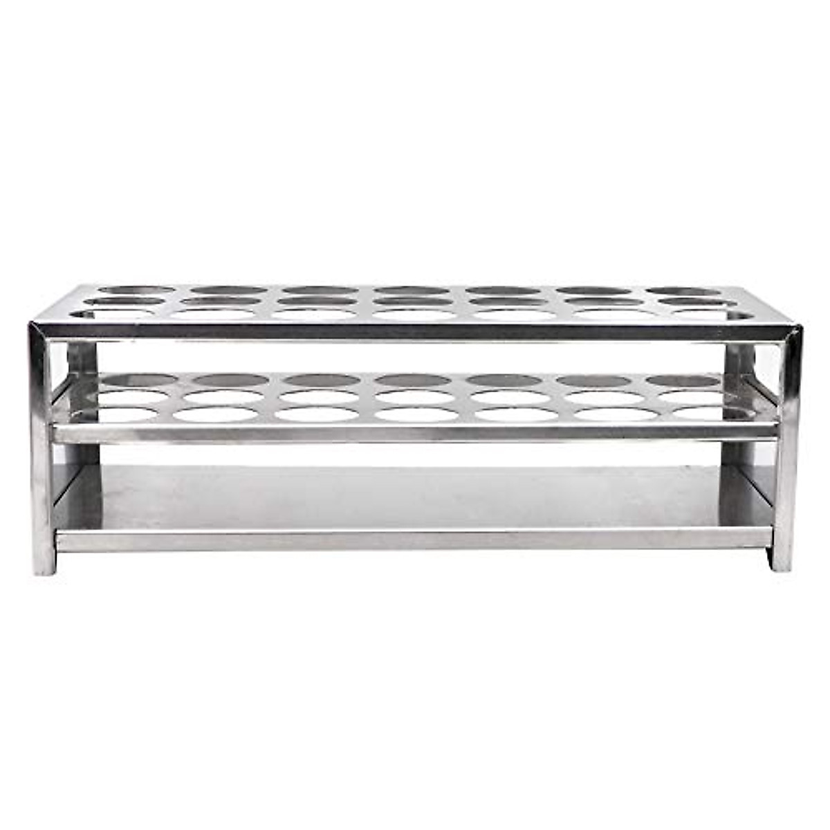 Test Tube Stand Rack, Centrifuge Tube Rack, 21 Holes, Suitable for Tubes of Dia.≤ 32.5mm Test Tube Laboratory