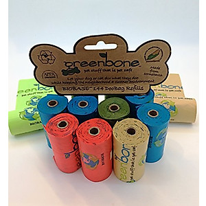 Greenbone Waste Bag Refill Pack, 12 Rolls