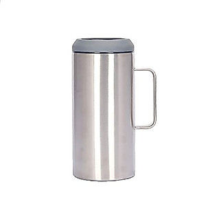 Gteller 40oz stainless steel cooler, double walled vacuum insulated bottle holder&keeper (Black)