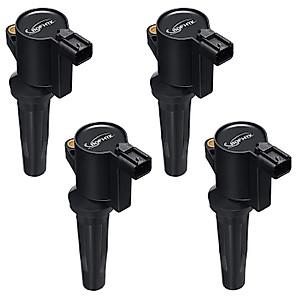 BDFHYK DG504 Ignition Coils Compatible with Escape Focus Transit Connect Mazda Mercury L4 2.0L 2.3L（4 Pack）Replacement for FD505 DG501 DG541 DG507