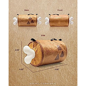 tomtoc Steak Daily Sling Bag, Monster Hunter Mini Crossbody Bag, Eco-friendly DuPont Material, Great for Holding Mobile Phones, Cosmetics, Keys, AirPods, Credit Cards, A Must-have for Hungry Hunters!