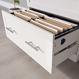 Realspace® 29-7/16"W x 18-1/2"D Lateral 2-Drawer File Cabinet, White