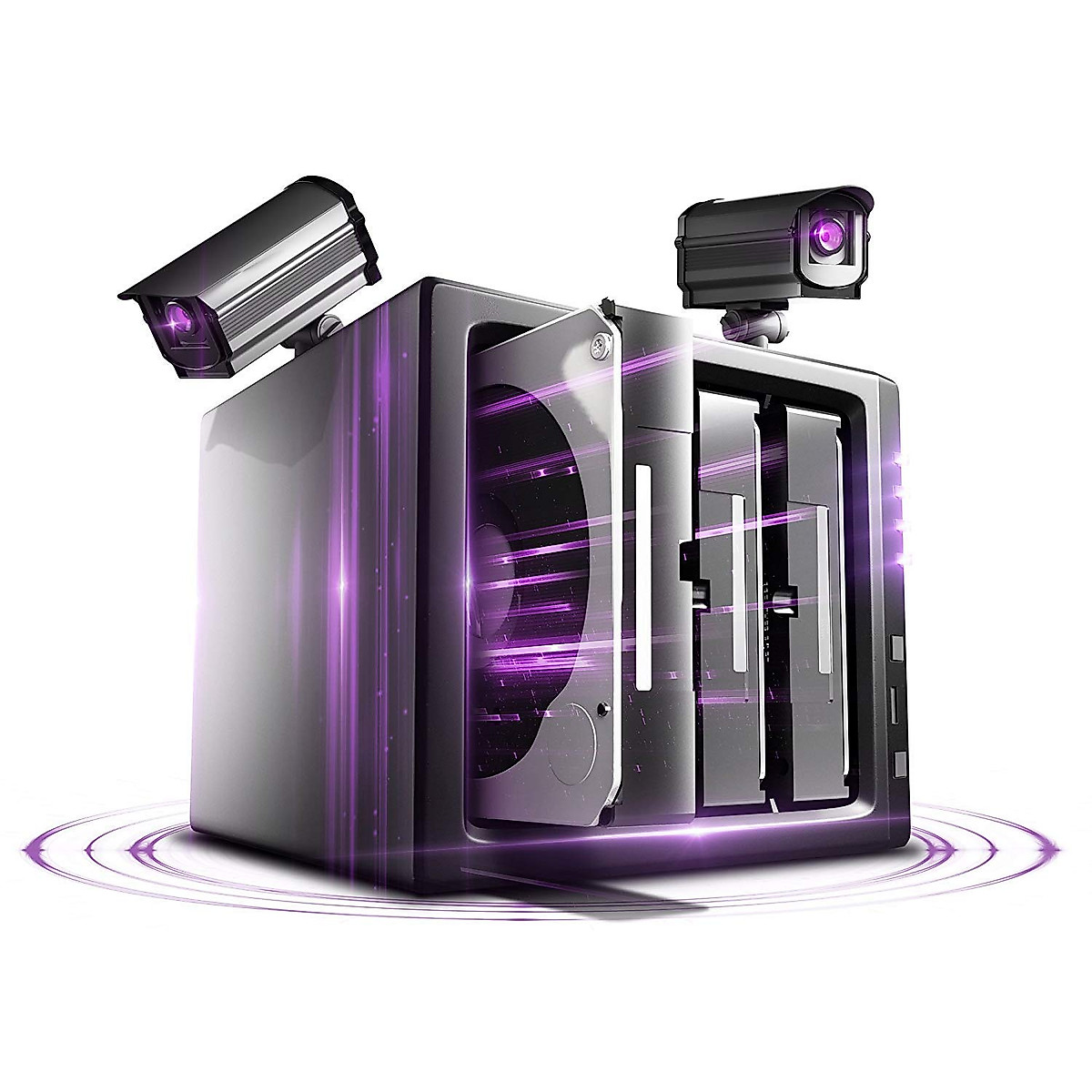 Western Digital 6TB WD Purple Surveillance Internal Hard Drive SATA 6Gb/s, 64MB Cache, 3.5 - WD60PURZ (Renewed)