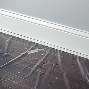 Duck Brand Pre-Taped Painter's Drop Cloth, 22-Inch by 100 Feet, Single-Pack (281156)