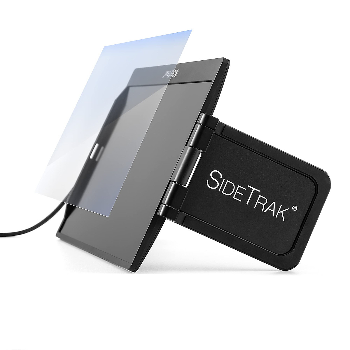 SideTrak Monitor Screen Protector | Fits 12.5” Screens| Compatible Slide & Swivel Portable Monitors | Scratch-Proof & Impact Resistant Tempered Glass