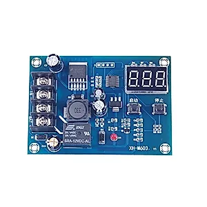 NOYITO 12V 24V Battery Charging Control Board (12-24V MAX30V) Battery Charge Control Switch Auto Power Off Safe and Energy Saving