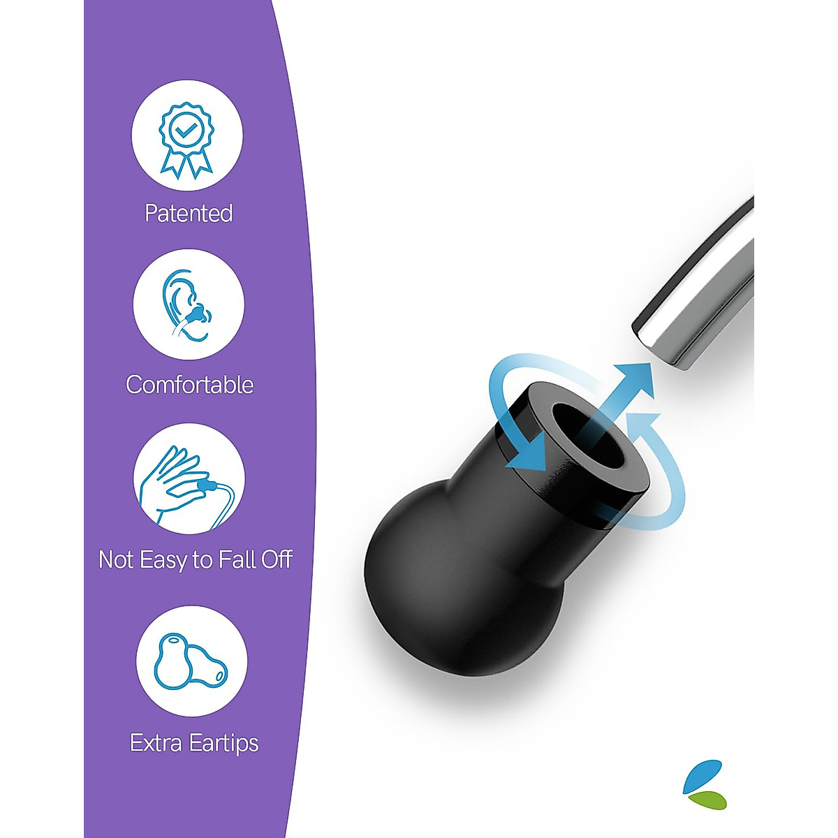 FriCARE Purple Stethoscopes for Nurses, Classic Dual Head Stethoscope Kit Medical Supplies, RN, LPN, LVN, Nursing School Students, Home Health Use