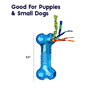 Petstages Orka Mini Bone Royal Blue Dog Chew Toy