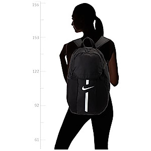 Nike DC2647 Academy Team Soccer Backpack, Black/White