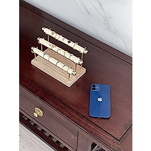 Sikanglant Rings Display Holder Detachable Three Tier Rack Jewelry Storage Organizer Tower