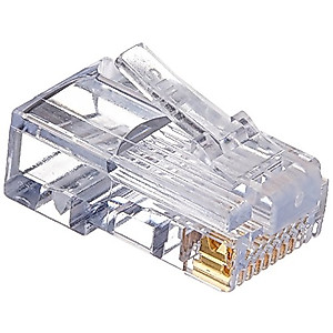 Platinum Tools 100003B EZ-RJ45 Cat5e Connector, 100-Pack