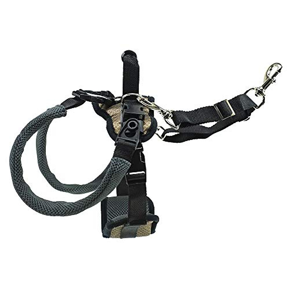 PetSafe CareLift Rear Support Harness - Lifting Aid with Handle and Shoulder Strap - Great for Pet Mobility and Older Dogs - Comfortable, Breathable Material - Easy to Adjust - Medium, Black