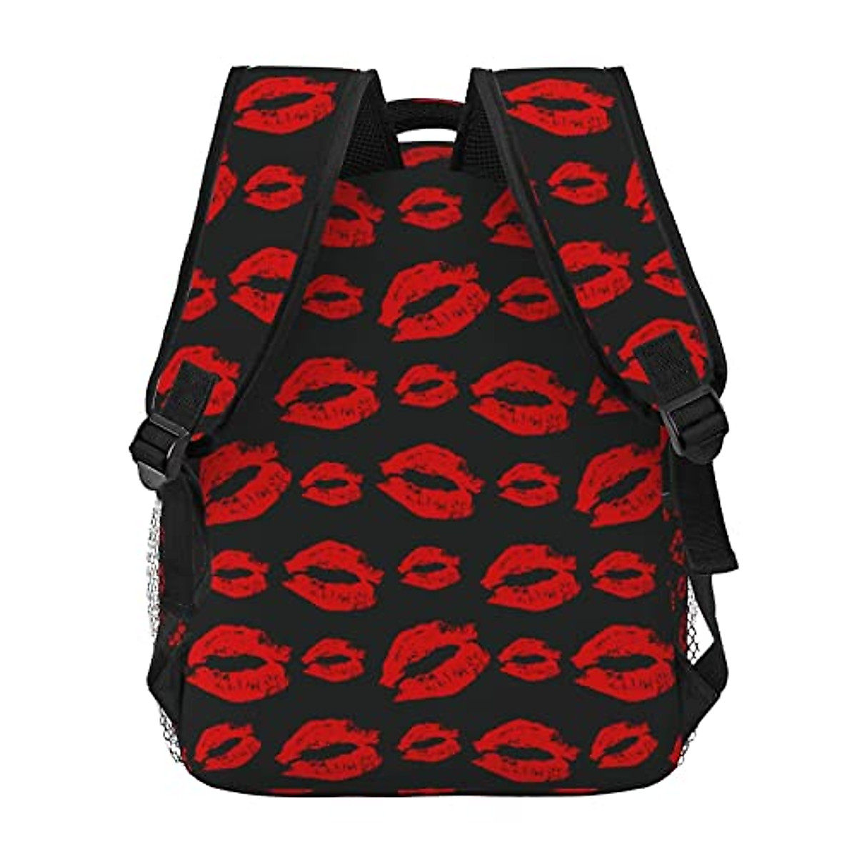 Qurdtt Happy Valentine's Day Love Heart Backpack School Bookbag Travel Daypack for Men Women Teens