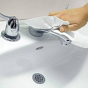 TaskBrand N-V040CGW Center Pull Wipers White 10 x 12 (Roll of 200)