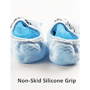 Baby Toddler Kids Boys Girls No Show Socks, Kids Low Cut Ankle Socks, Breathable Cotton Socks for Boys and Girls, White Blue Cream 1-3T, 6 Pairs