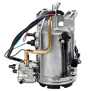 Gelessy Fuel Filter Housing Assembly Compatible with Ford E-350 F-250 F-350 7.3L Powerstroke 1994-1997 F6TZ-9155-AB, F6TZ-9B246-BA, FG1054, AP63424