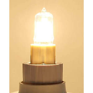 G9 Halogen Bulb 20W T4 JD Type Bulb 120 Volt Xenon Lamp G9 Base Bi Pin Halogen House Hold Light for Under Cabinet Light Pendant Accent Microwave Light 2700K Warm White Crystal Clear Pack of 10