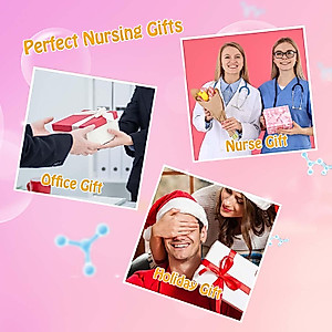 ANDGING Funny Nurse Badge Reels Retractable for Nurses, I'm Fine It's Just My Face Nurse Badge Reel Holder Nursing Acrylic Cute Badge Clips RN LPN CNA Medical ID Card Badge Holder Office Accessories