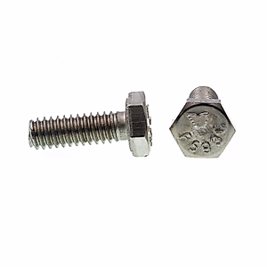 Prime-Line 9058251 Hex Bolts, 1/4 In.-20 X 3/4 In., Grade 304 Stainless Steel (25 Pack)