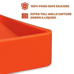 Utheer 28 Inch Silicone Griddle Mat & Spatula Mat for Blackstone Griddle, Heavy Duty Food Grade Silicone Griddle Mat, All Season Cooking Protective Griddle Grill Cover,28 Inch Blackstone griddle cover