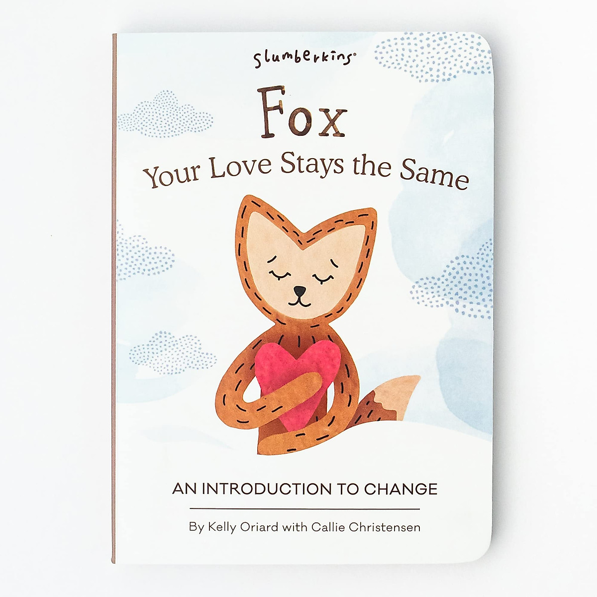 Slumberkins 14" Fox Kin, Affirmation Card, & Storybook Set | Supports Changes, Coping Skills & Transitions | Social Emotional Development | Soft Plush Animal Gift Set for Toddlers & Preschoolers