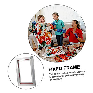 Aluminum Alloy Screen Printing Mesh Printing DIY Frame DIY Supplies DIY Tools Silk Screen Printing Frame Screen Starter Kit Frame for Screen Printing Screens for Screen Printing