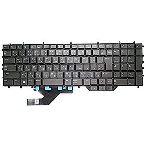 Laptop Keyboard for Alienware Area-51m R2 Japanese JP JA Black Without Backlit New
