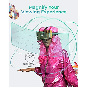 CEEK VR Headset Goggles | 3-Month CEEK VR Experiences Subscription | Gold