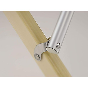 Snow Peak Take! Bamboo Chair Long, Sturdy Washable Canvas, Laminated Bamboo and Aluminum Framework, LV-086