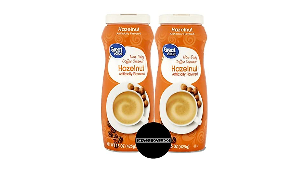 Great Value Hazelnut Coffee Creamer Bundle - 2 Bottles
