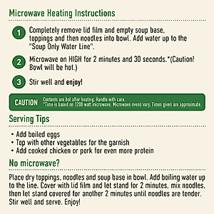 Annie Chun's - Noodle Soup Bowl, Shoyu Ramen Flavor, Instant & Microwavable, Non-GMO, Vegan, Healthy & Delicious, 5.4 Oz (Pack of 6)