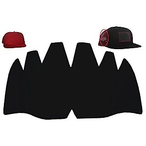 Shapers Image ( 3 Count, Black Trucker Baseball Cap Perfector Inserts. Enhance Your Cap.