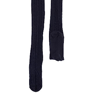 The Children's Place Girls Cable Knit 2-pack Tights, Tidal 2 Pack, 4-5 US
