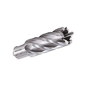ACTOOL 1" Diameter × 2" Depth of Cut HSS ANNULAR Cutter with 3/4'' Weldon Shank
