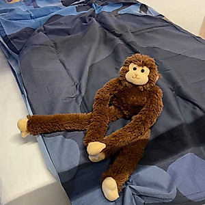 Staymore Monkey Stuffed Animals - Hanging Monkey Stuffed Animal with Hands and feet - Soft Stuffed Monkey for Boys & Girls - Décor Item for Jungle & Safari Theme - 23-Inch (Coco)