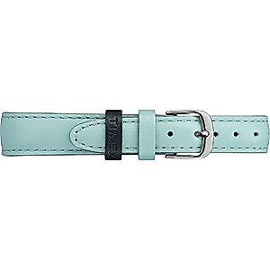 Timex Women's TW2R62900 Easy Reader 30mm Blue/Silver-Tone Leather Strap Watch