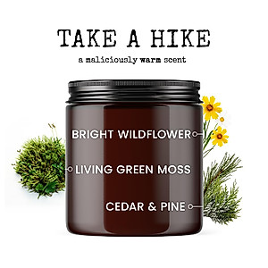 Malicious Women Co - Taurus Zodiac Soy Candle, 9oz, Handmade Organic Wax, Fig, Cedar & Moss Scent, Astrology Gift for Women, Natural Candle, Vegan, Clean Burning, Aromatherapy, Relaxation, Home Décor