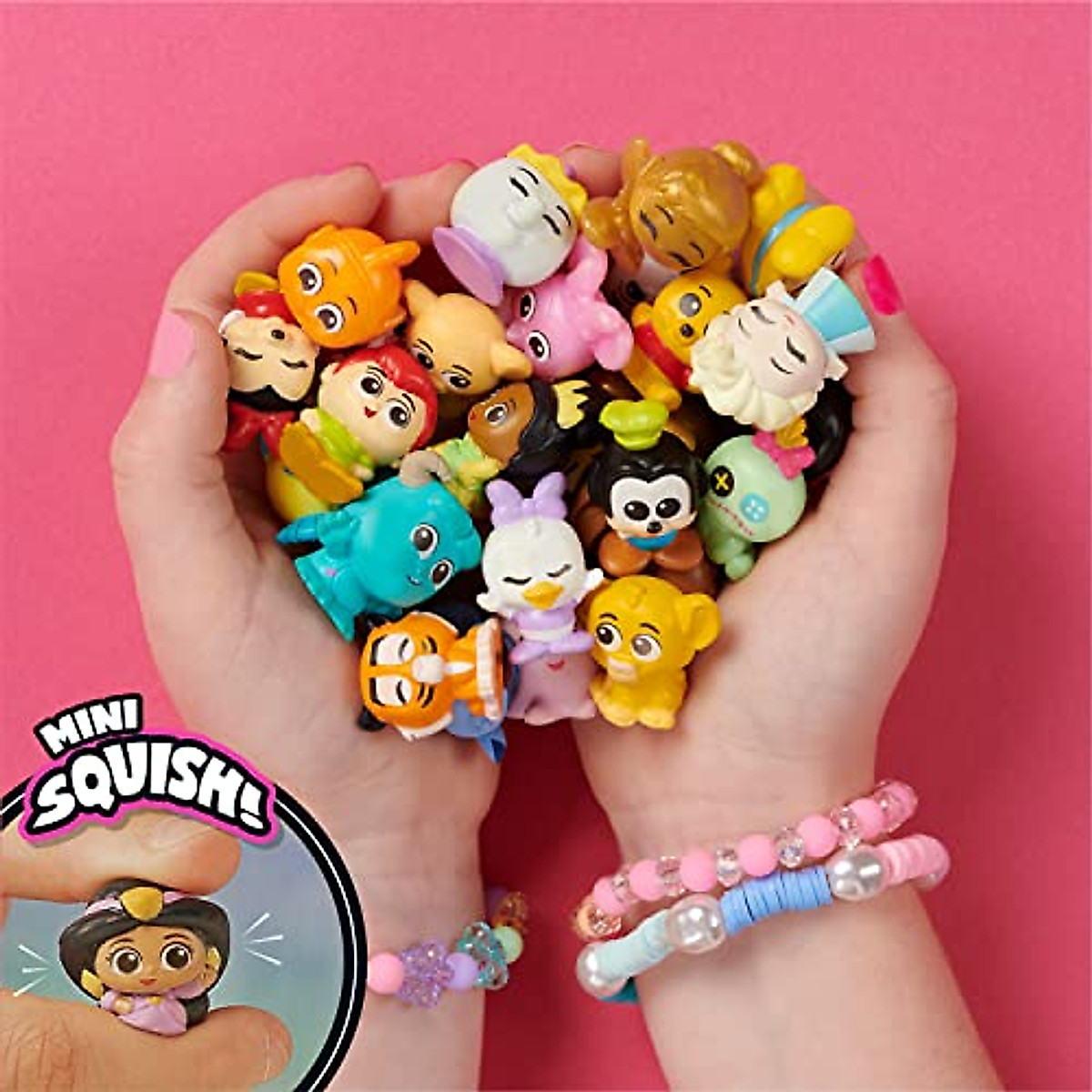 Disney Doorables Squish’Alots Series 1, Collectible Blind Bag Figures in Capsule, Officially Licensed Kids Toys for Ages 5 Up by Just Play