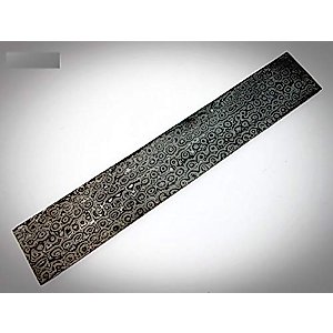 Poshland BLD-57 Damascus Steel bars - RAINDROP Pattern