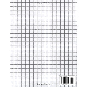 graph paper notebook 1/2 inch squares: 100 Pages, Graphing Grid Paper, (Extra Large, 8.5x11 in.)