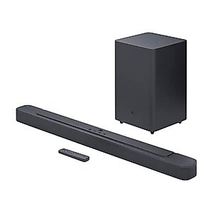 JBL Bar 2.1 Deep Bass (MK2): 2.1 Channel Soundbar with Wireless Subwoofer, Black