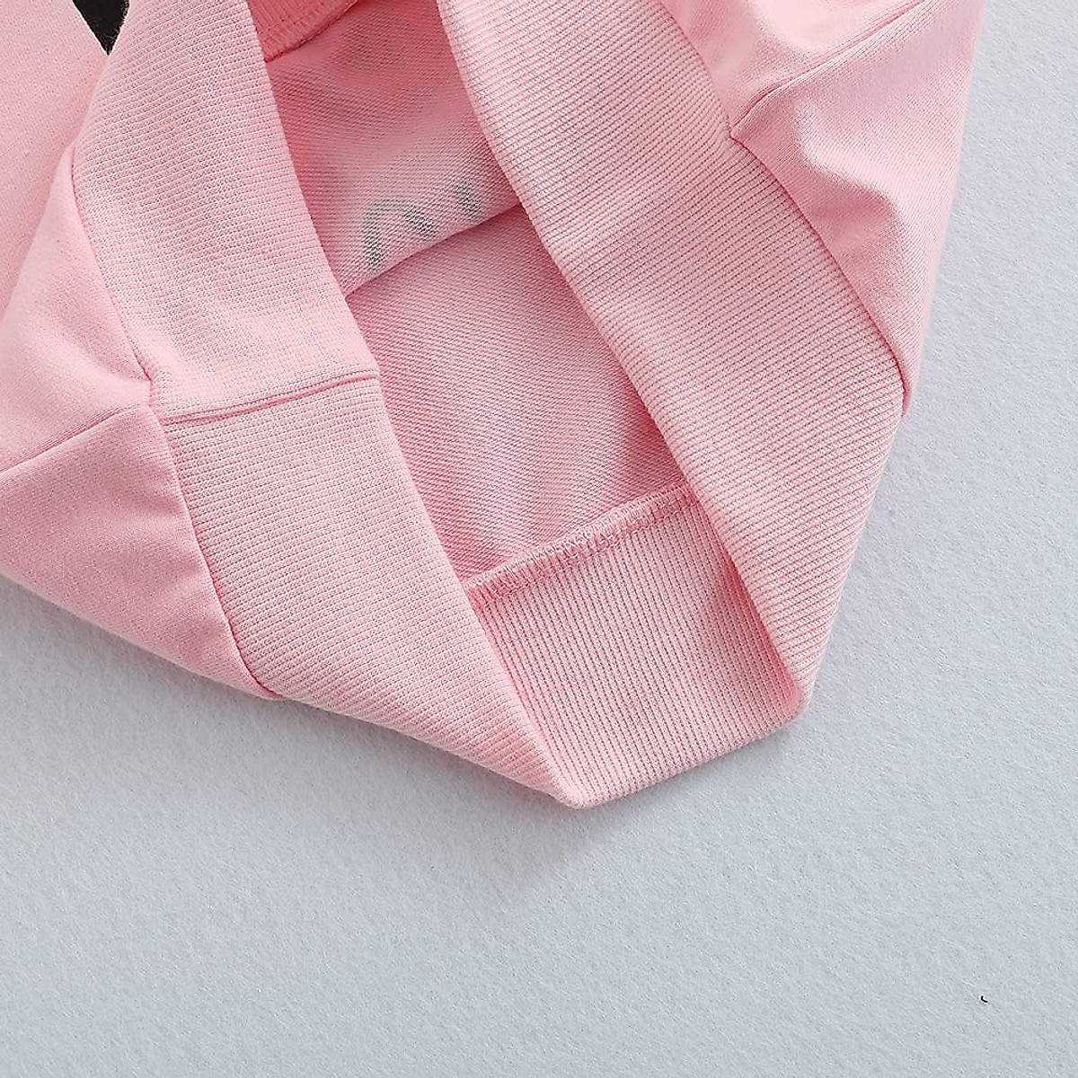 MERSARIPHY Toddler Baby Girls Tops WILD LIKE MY CURLS Sweatshirt Sweater Long Sleeve Shirt Girl Fall Winter Clothes (Pink, 3-4 T)