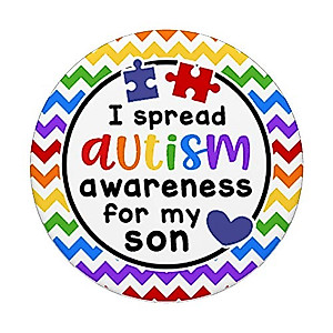 Autism Pop Socket - Autism Popsocket - Awareness for Son PopSockets PopGrip: Swappable Grip for Phones & Tablets