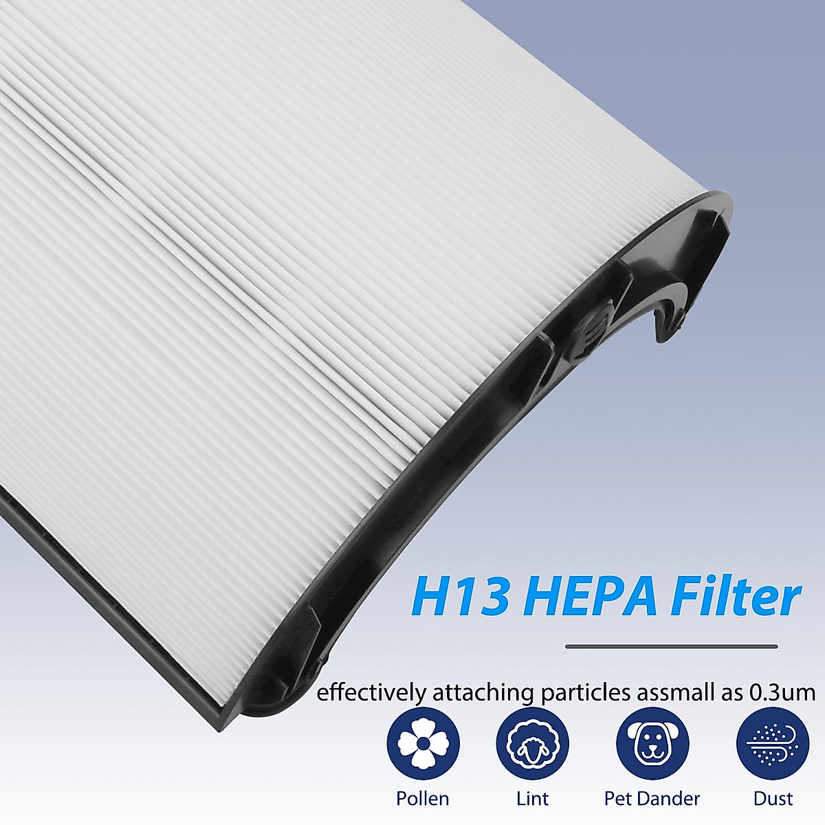 TP06 HEPA Replacement Filter for Dyson HP06 TP06 HP07 TP07 TP7A HP09 TP09 HP09 TP09 PH01 PH02 PH03 PH04, Part No. 970341-01, 2 in 1 Replacement, 2 PACK