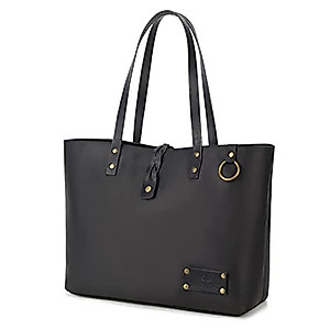 senbaodi Top Handle Purse Leather tote Bag Work Totes for women Purse Handbag Large F010 (FA010)